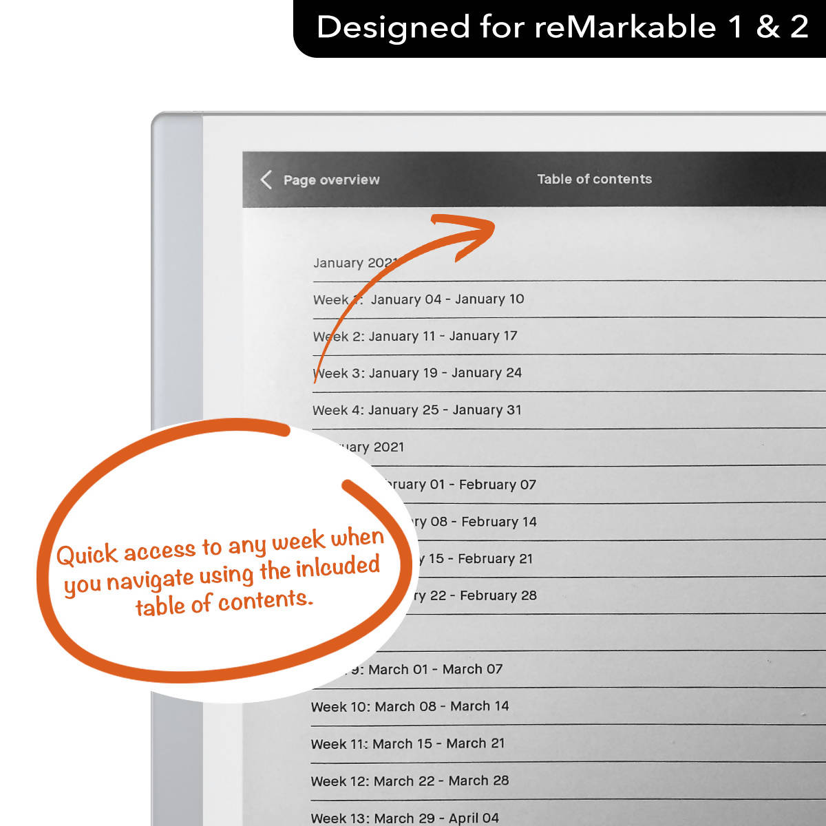 2021 Daily Calendar – YouMarkable